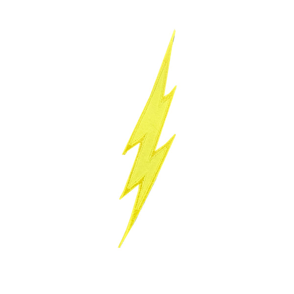#1310E Lightning Bolts 5" YELLOW - Zen Combat International